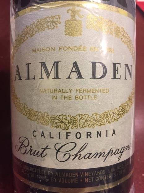 NV Almaden Champagne, USA, California - CellarTracker