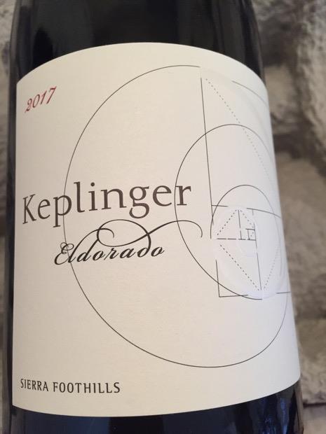 2017 Keplinger Eldorado, USA, California, Sierra Foothills - CellarTracker
