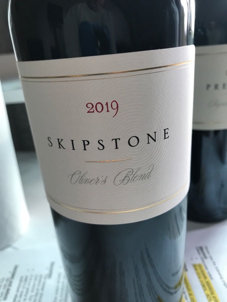 2019 Skipstone Oliver's Blend, USA, California, Sonoma County ...