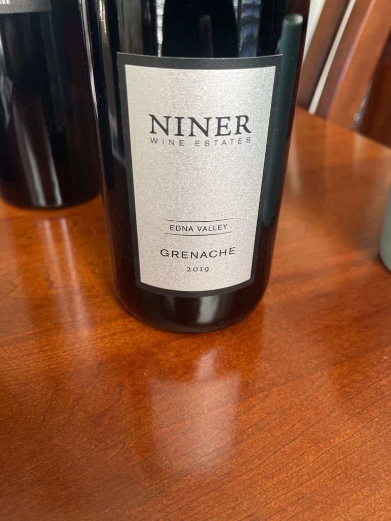 2019 Niner Wine Estates Grenache, USA, California, Central Coast, Edna ...