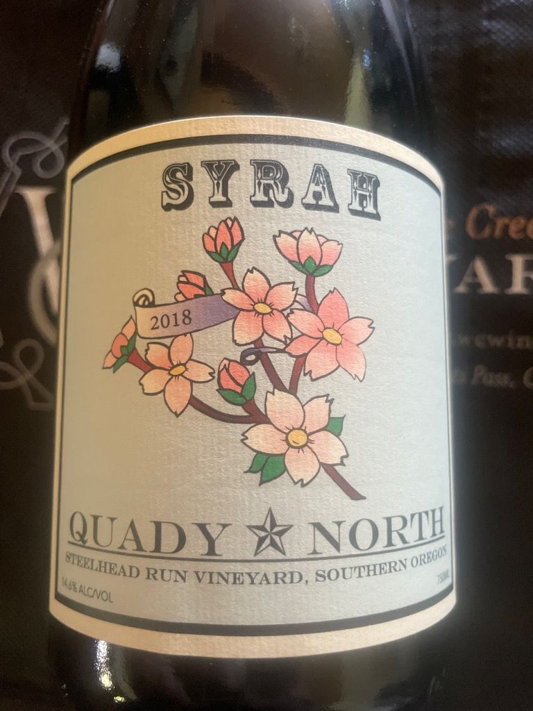 2018 Quady North Syrah Steelhead Run Vineyard, USA, Oregon, Southern ...