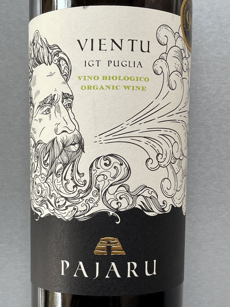 2021 Tenuta del pajaru Vientu Puglia IGT, Italy, Puglia, Puglia IGT ...