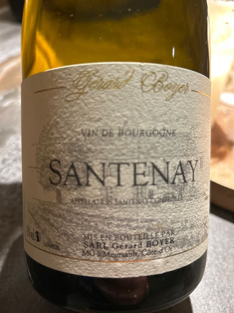 2020 Gérard Boyer Santenay 1er Cru Beauregard, France, Burgundy, Côte ...