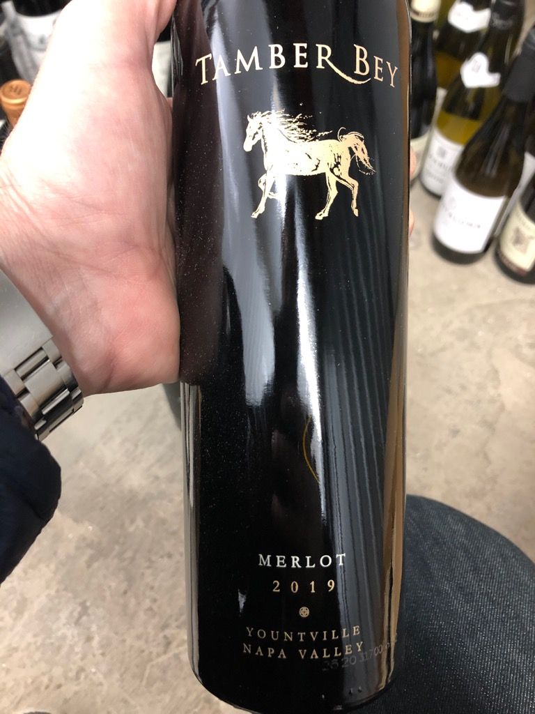 2019 Tamber Bey Merlot Deux Chevaux Vineyard, USA, California, Napa ...