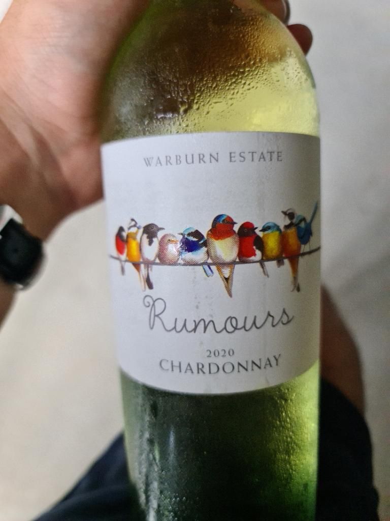 2020 Warburn Estate Chardonnay Rumours, Australia, New South Wales ...
