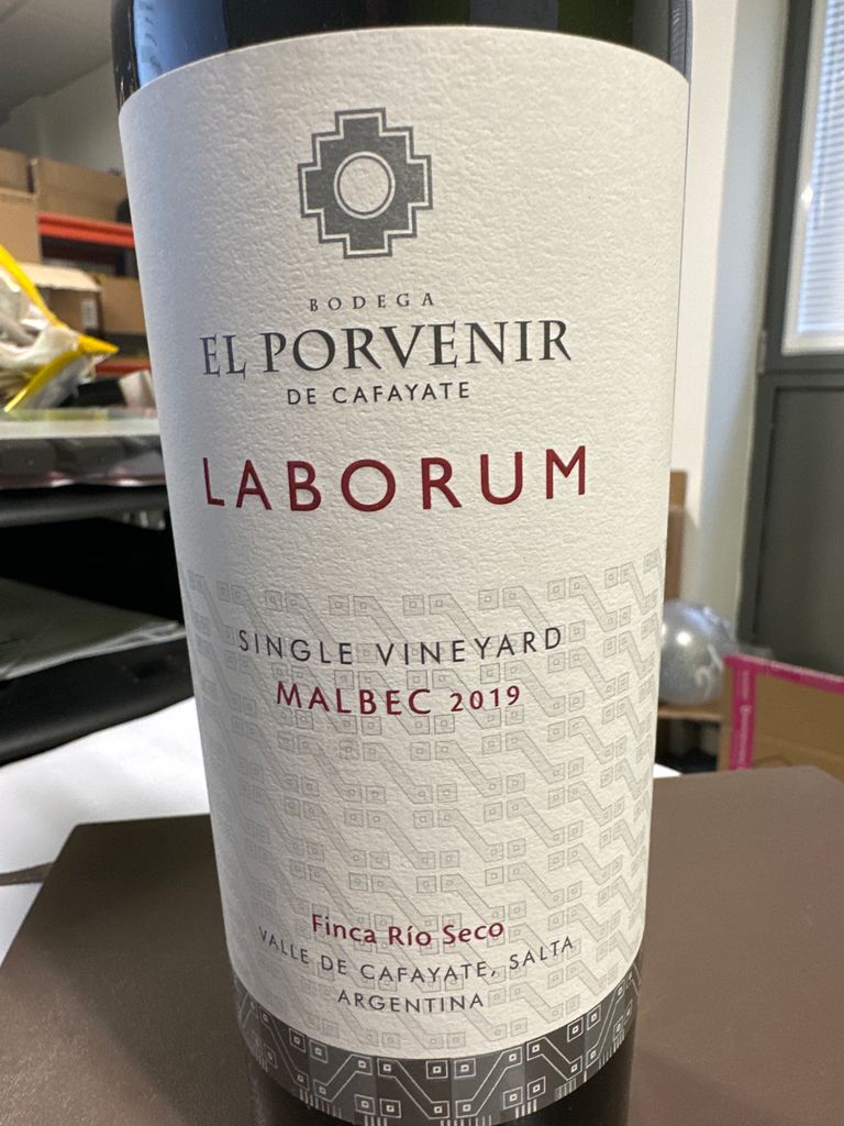 2019 Bodega El Porvenir de Cafayate Malbec Laborum Tardio Single ...