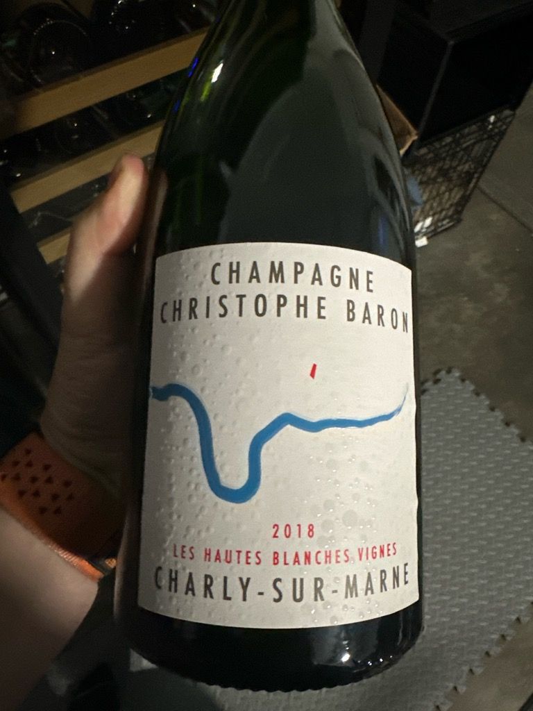 2019 Champagne Christophe Baron Champagne Les Hautes Blanches Vignes ...