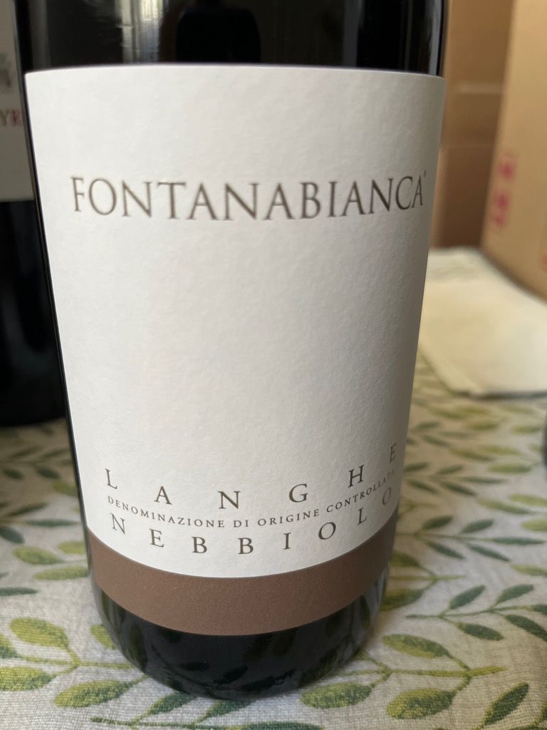 2021 Fontanabianca Langhe Nebbiolo, Italy, Piedmont, Langhe, Langhe DOC ...