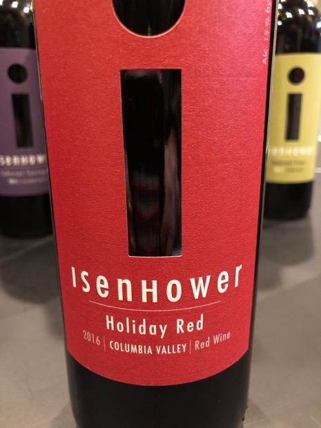 2016 Isenhower Cellars Holiday Red, USA, Washington, Columbia Valley ...