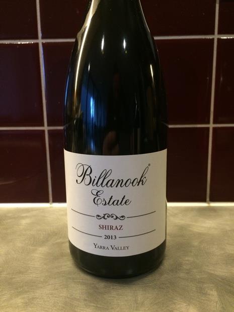 2014 Billanook Estate Shiraz, Australia, Victoria, Port Phillip, Yarra ...