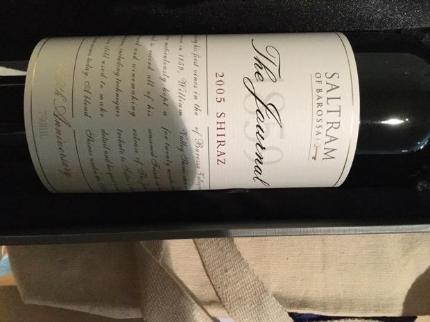 2005 Saltram Shiraz The Journal, Australia, South Australia, Barossa ...