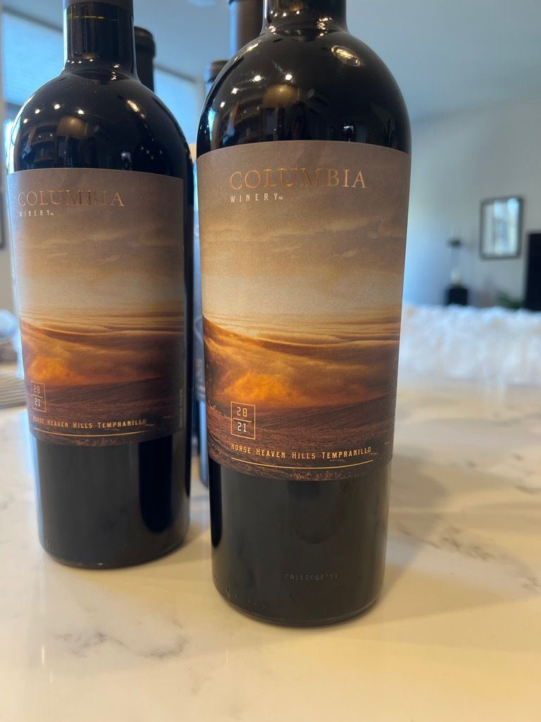 2021 Columbia Winery Tempranillo, USA, Washington, Columbia Valley ...