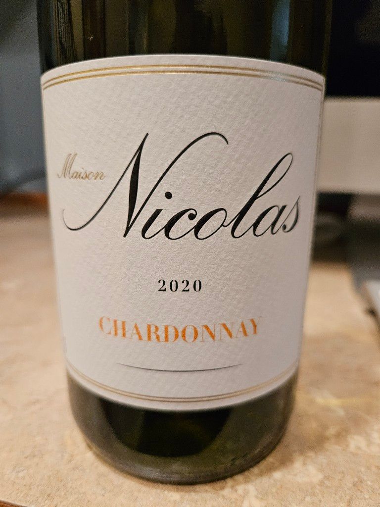 2023 Maison Nicolas Chardonnay, France, Languedoc Roussillon, Vin de ...