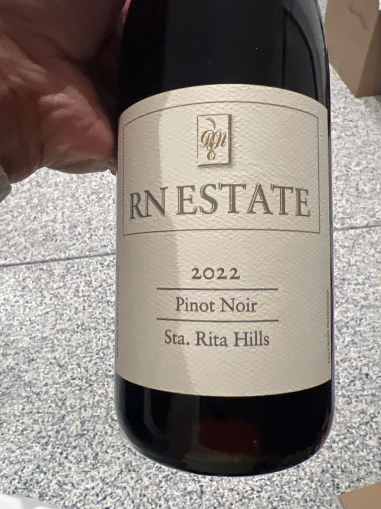 2022 RN Estate Pinot Noir, USA, California, Central Coast, Sta. Rita ...
