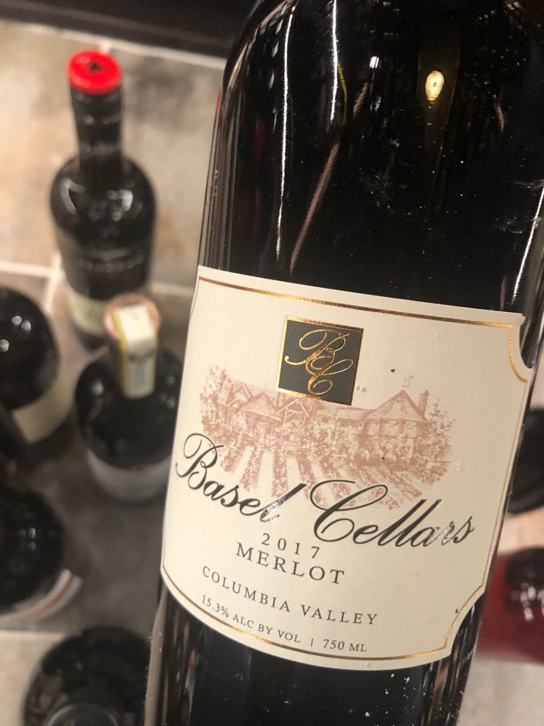 2018 Basel Cellars Merlot, USA, Washington, Columbia Valley - CellarTracker