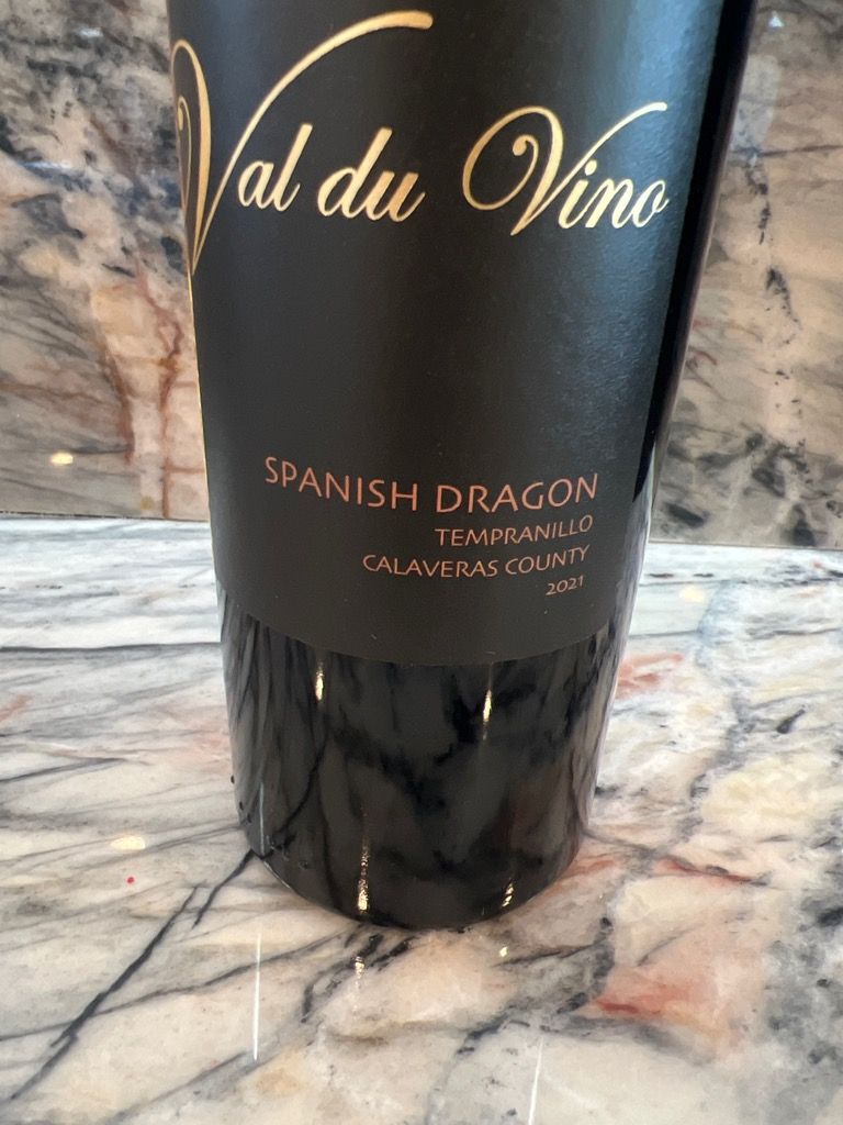 2021 Val du Vino Winery Spanish Dragon Dragone Vineyards, USA ...