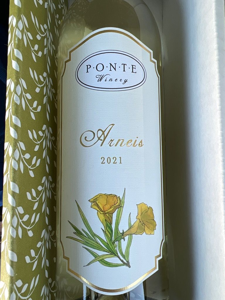 2021 Ponte Winery Arneis, USA, California, South Coast, Temecula Valley ...