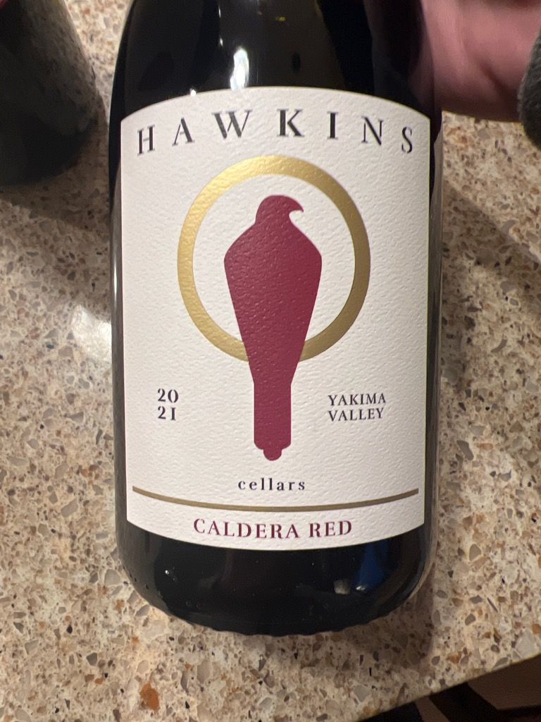 2021 Hawkins Cellars Caldera Red, USA, Washington, Columbia Valley ...