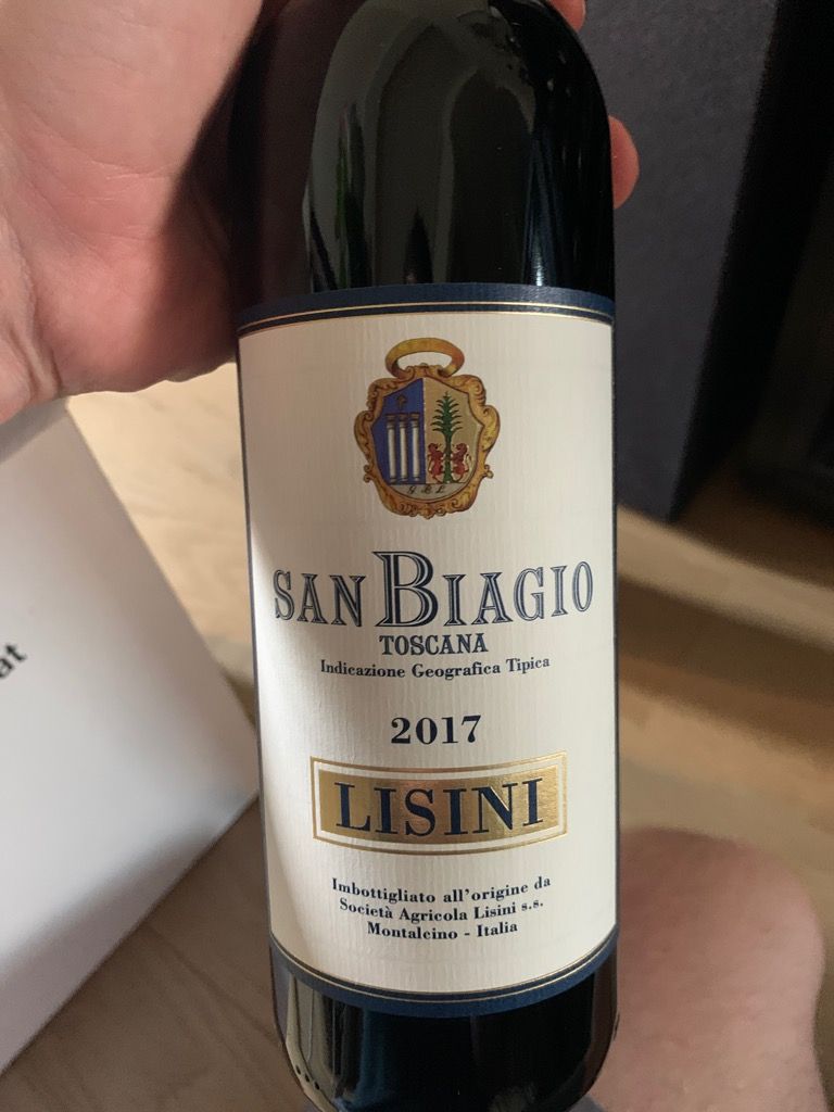 2017 Lisini San Biagio Toscana IGT, Italy, Tuscany, Toscana IGT ...