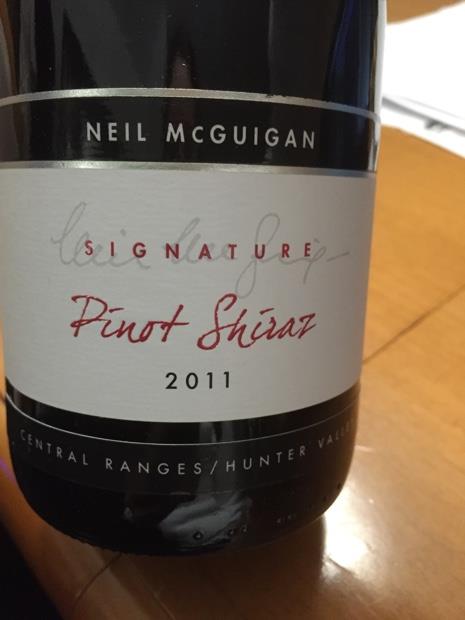 2013 McGuigan Neil McGuigan Singature Pinot Shiraz, Australia, New ...