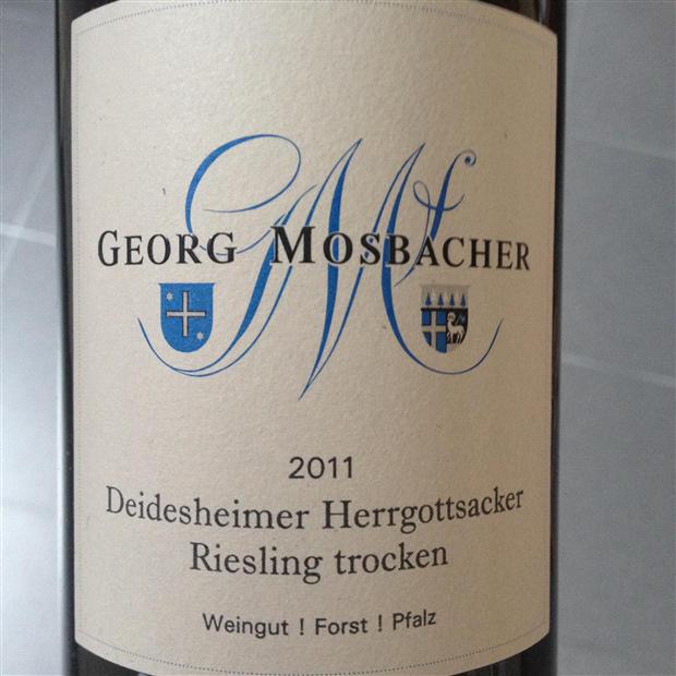 2008 Georg Mosbacher Deidesheimer Herrgottsacker Riesling Kabinett ...