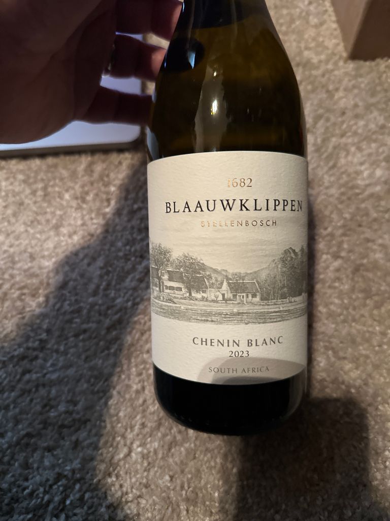 2020 Blaauwklippen Chenin Blanc, South Africa, Coastal Region ...