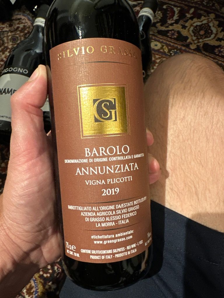 2019 Silvio Grasso Barolo Annunziata Vigna Plicotti, Italy, Piedmont ...