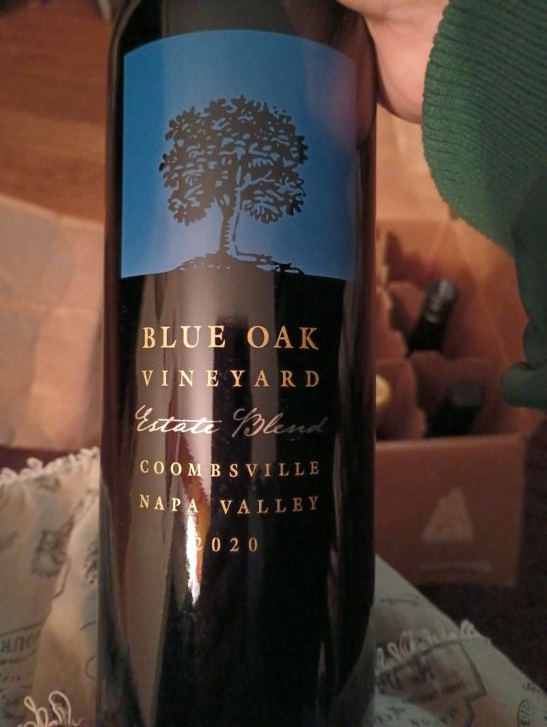2020 Blue Oak Vineyard Estate Blend Blue Oak Vineyard, USA, California ...