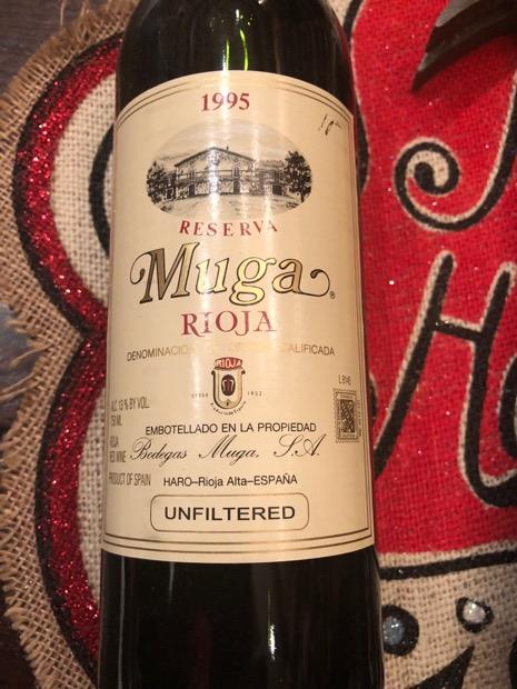 1995 Bodegas Muga Rioja Reserva, Spain, La Rioja, La Rioja Alta, Rioja ...