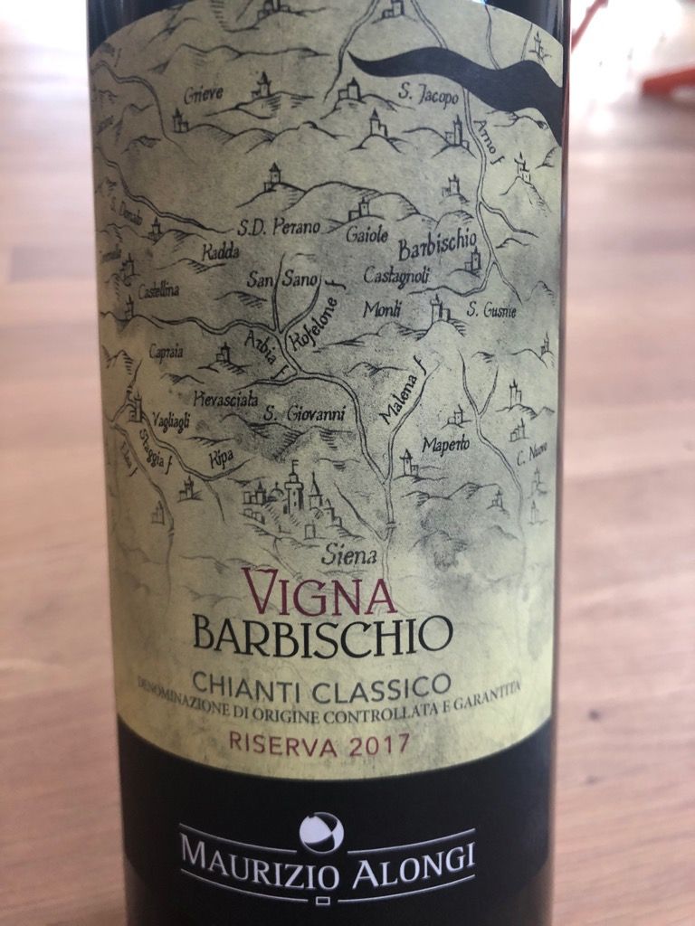 2017 Maurizio Alongi Chianti Classico Riserva Vigna Barbischio, Italy ...