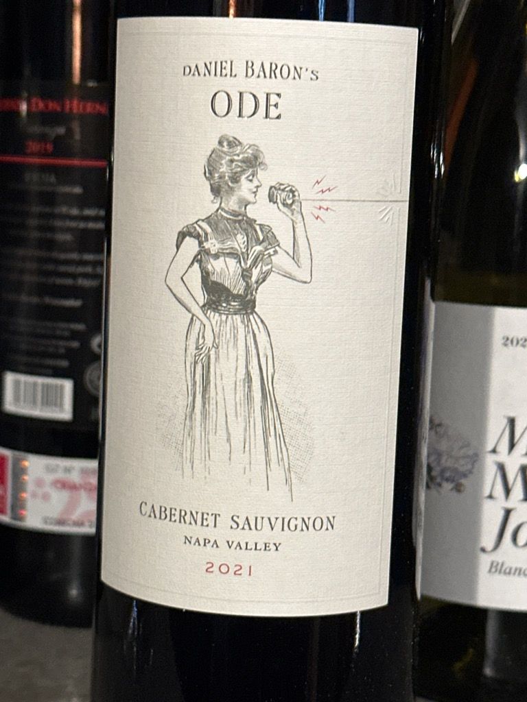 2021 Daniel Baron Cabernet Sauvignon Ode, USA, California, Napa Valley ...
