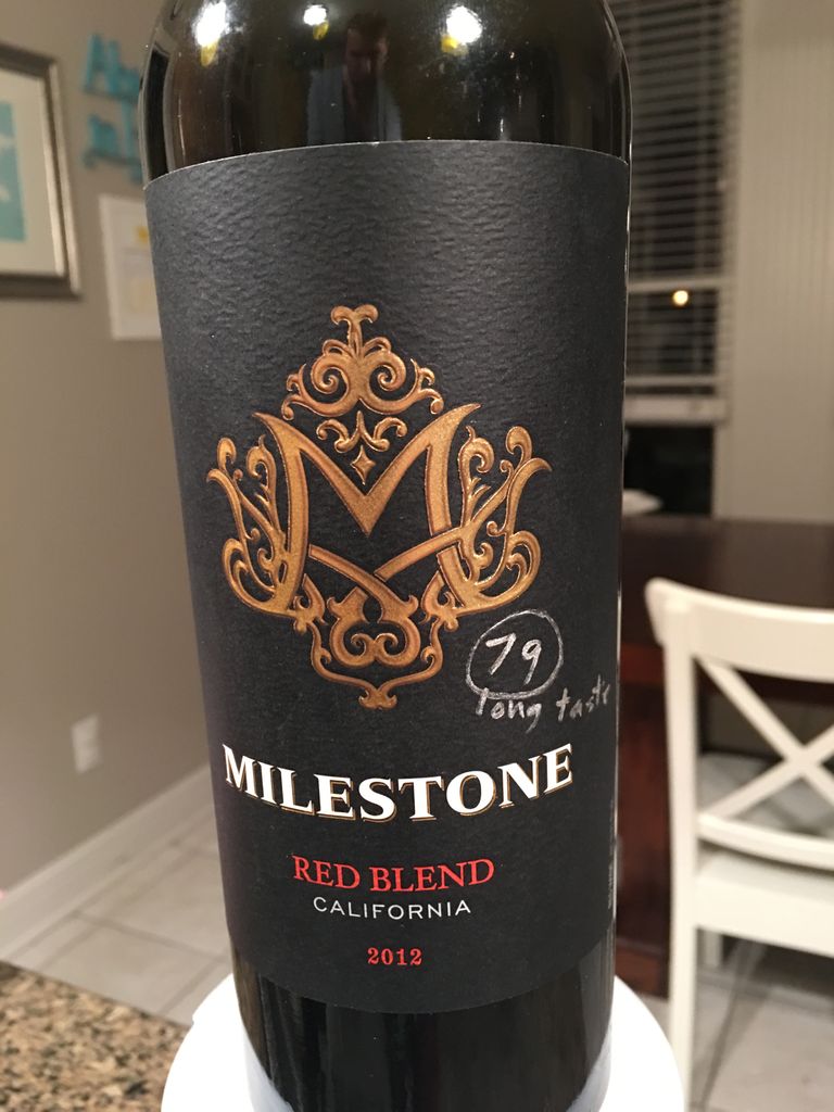 2012 Milestone Cabernet Sauvignon, USA, California - CellarTracker