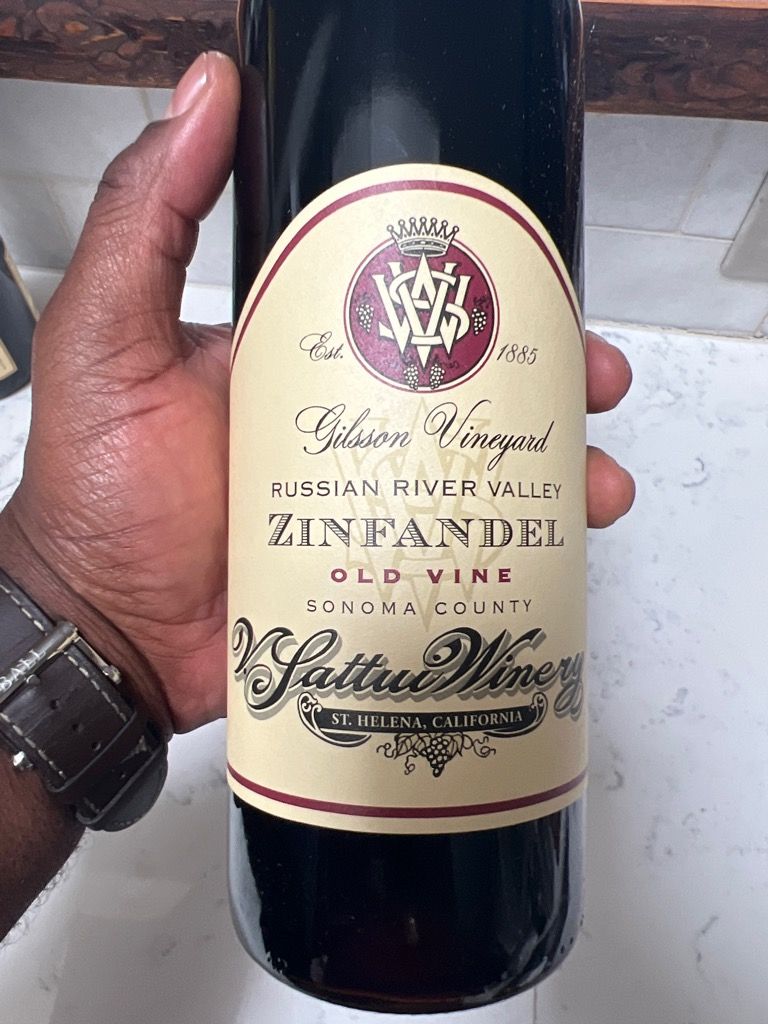 2020 V. Sattui Winery Old Vine Zinfandel Gilsson Vineyard, USA ...