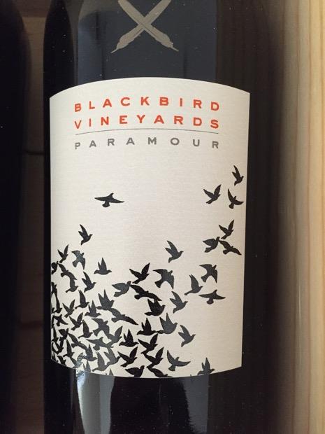 2012 Blackbird Vineyards Paramour, USA, California, Napa Valley ...