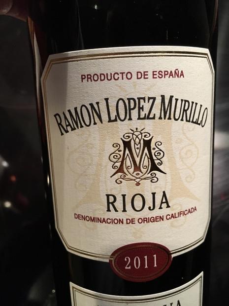 2011 Criadores de Rioja Rioja Ramon Lopez Murillo - Reserva, Spain, La ...