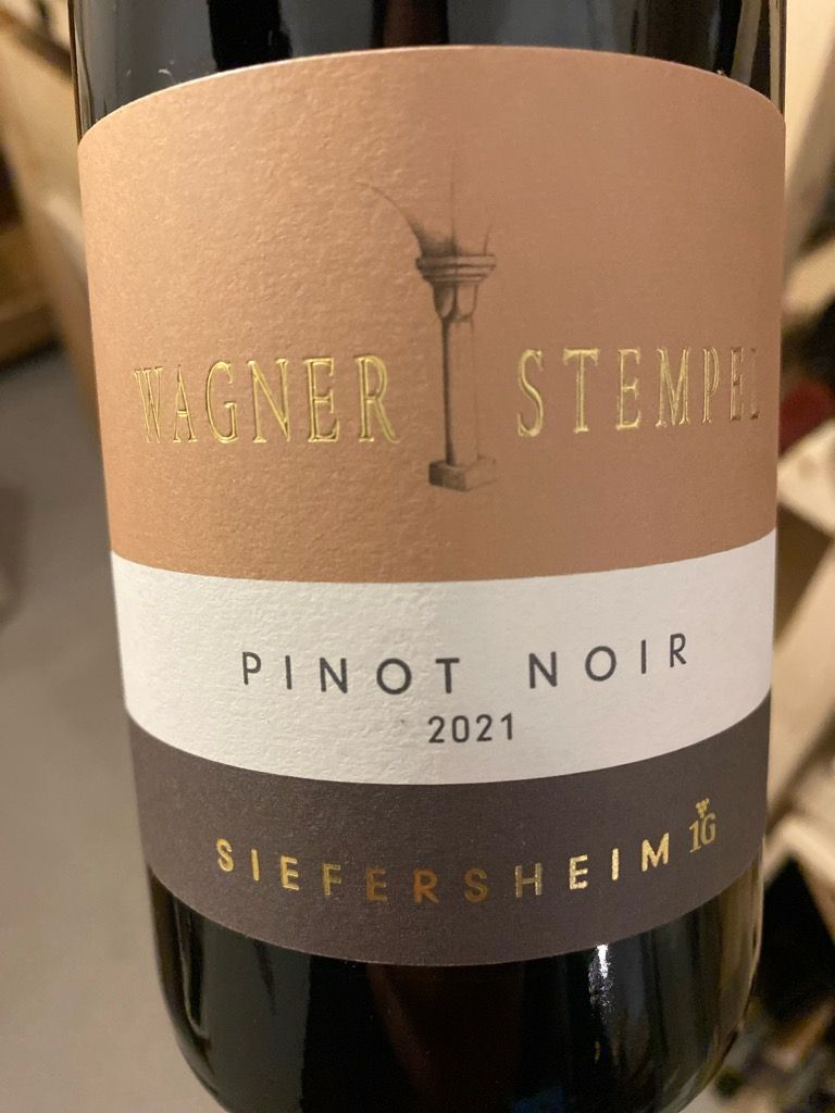 2022 Wagner-Stempel Siefersheimer Spätburgunder trocken, Germany, Rheinhessen - CellarTracker
