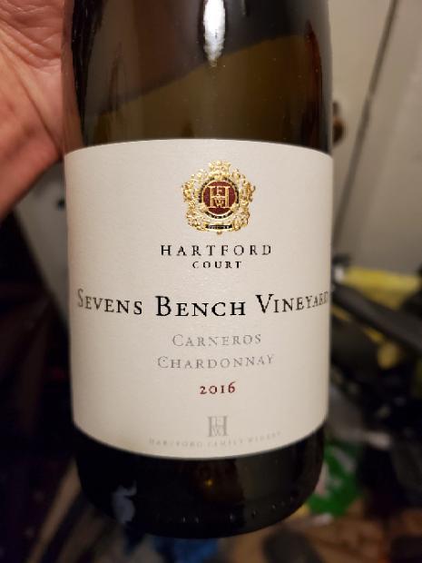 2016 Hartford / Hartford Court Chardonnay Sevens Bench Vineyard, USA ...