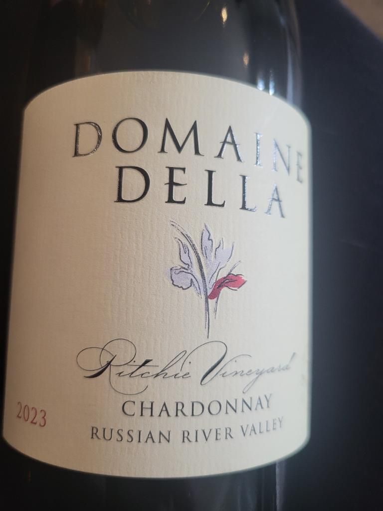 2023 Domaine Della Chardonnay Ritchie Vineyard, USA, California, Sonoma ...