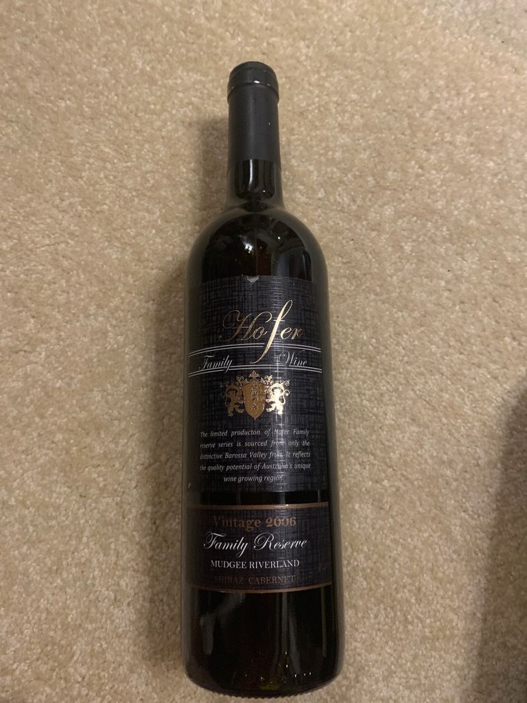 2020 Hofer Family Wines Lagrein, Australia, South Australia, Fleurieu ...
