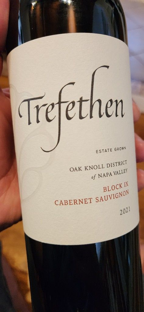 2021 Trefethen Cabernet Sauvignon Block IX, USA, California, Napa ...