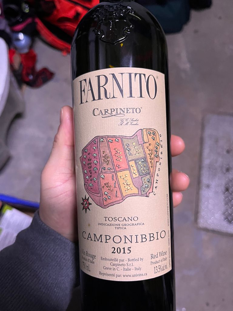 2016 Carpineto Farnito Camponibbio Toscana IGT, Italy, Tuscany, Toscana ...