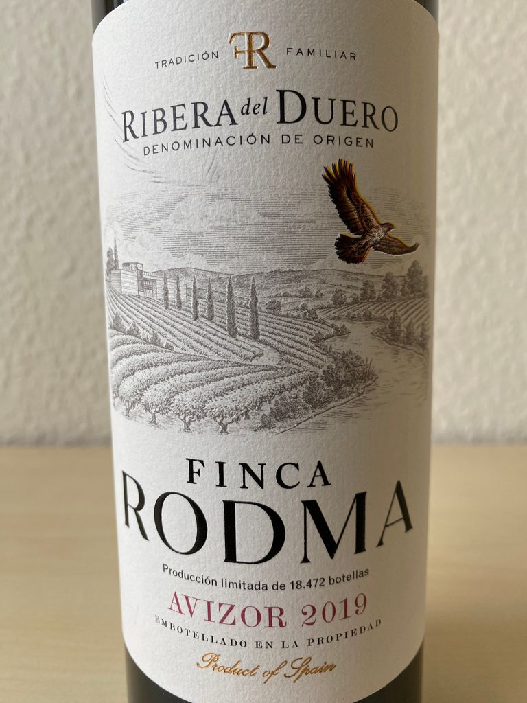 2020 Finca Rodma Ribera del Duero Avizor, Spain, Castilla y León ...