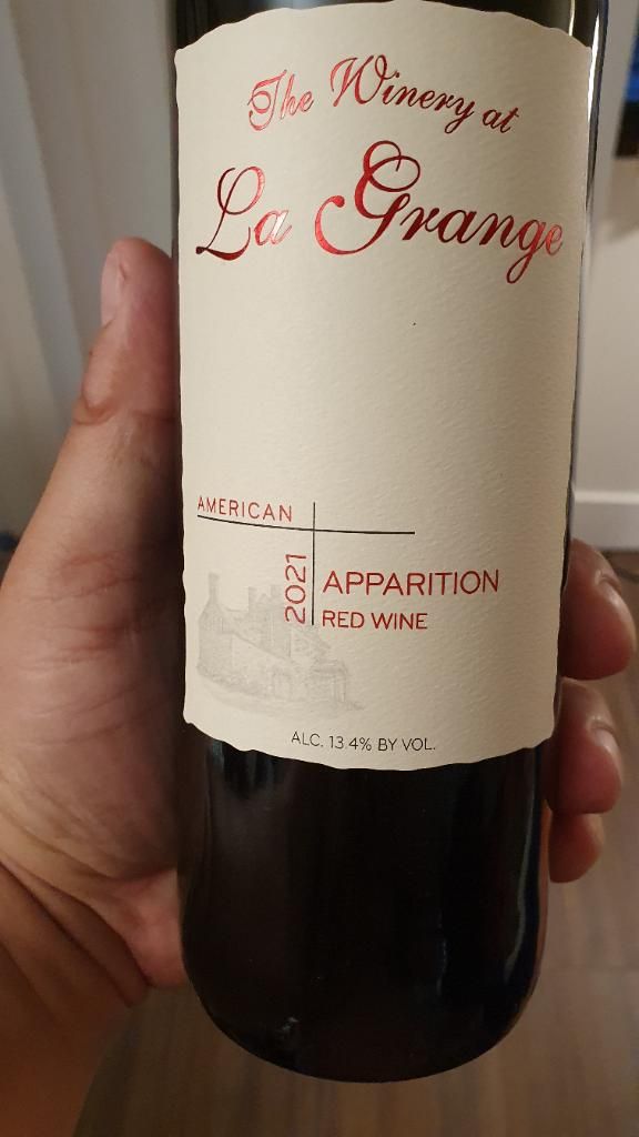 2022 The Winery at La Grange Apparition, USA, American - CellarTracker