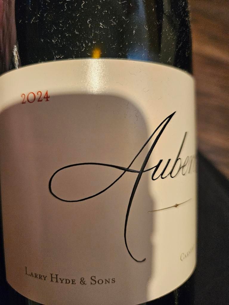 2024 Aubert Chardonnay Larry Hyde & Sons, USA, California, Napa ...