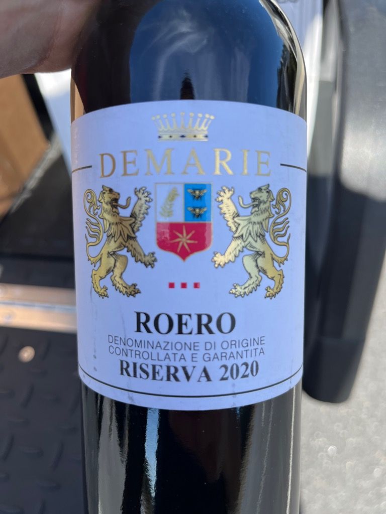 2020 Demarie Roero Riserva, Italy, Piedmont, Alba, Roero - CellarTracker