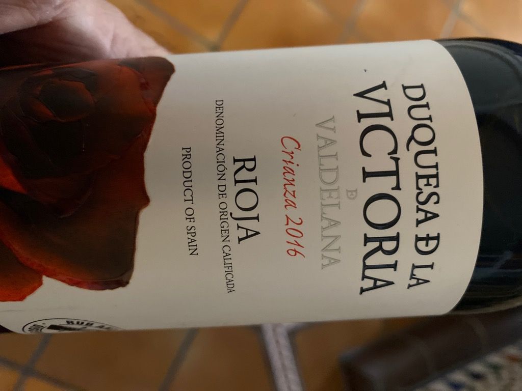 2013 Bodegas Valdelana Rioja Duquesa d la Victoria, Spain, La Rioja ...
