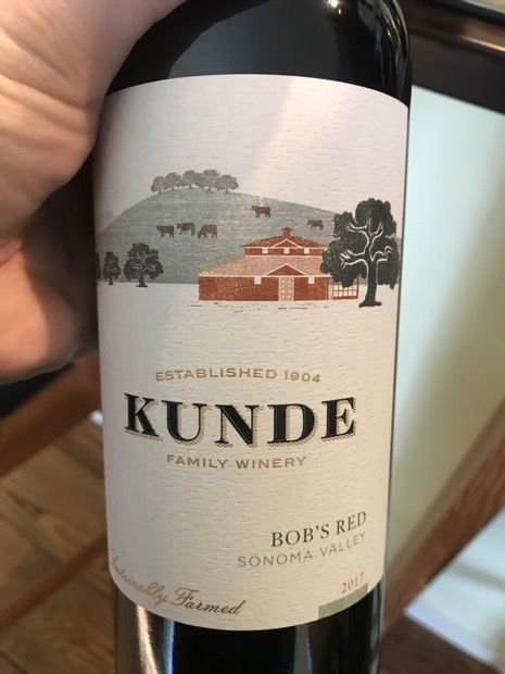 2017 Kunde Bob's Red, USA, California, Sonoma County, Sonoma Valley ...