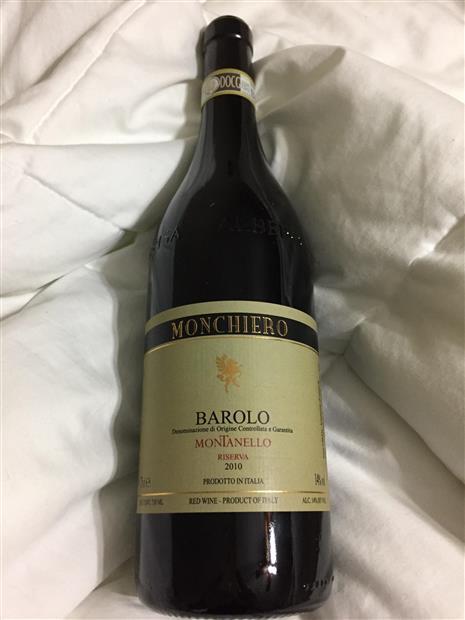 2010 Monchiero Barolo Montanello Riserva, Italy, Piedmont, Langhe ...