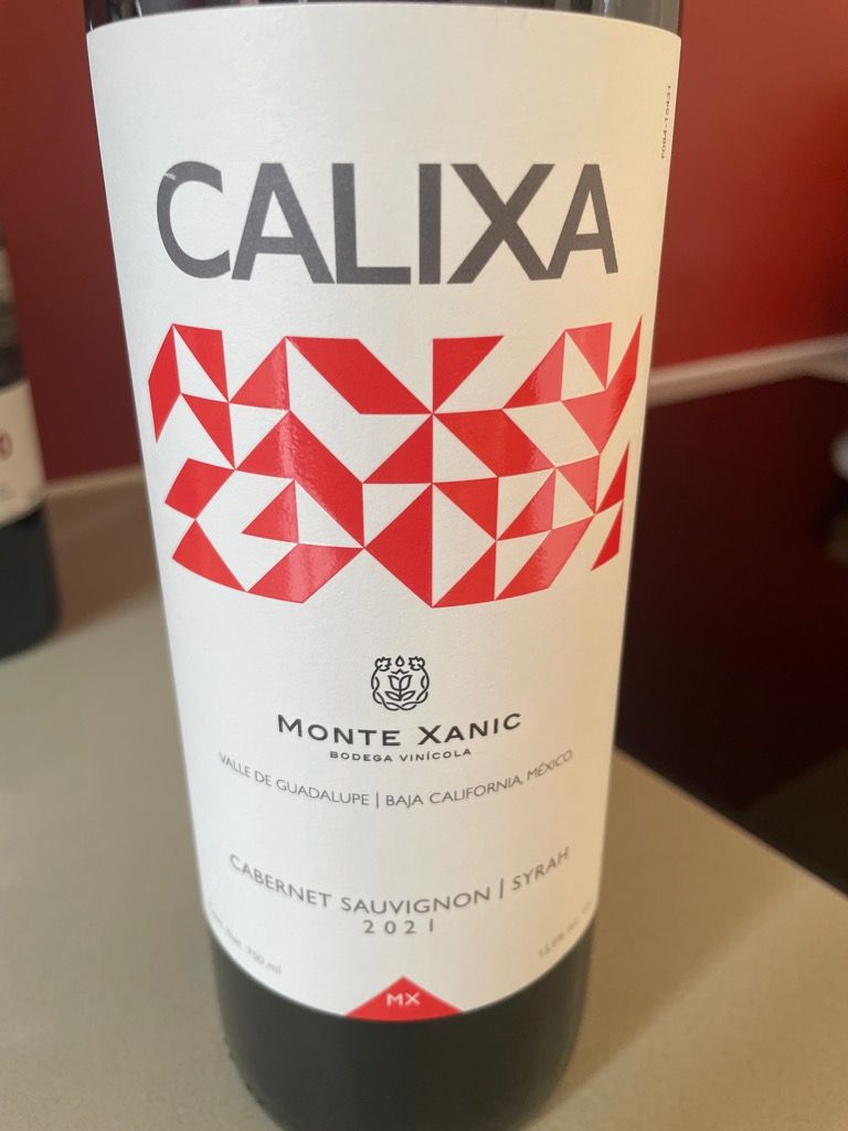 2021 Monte Xanic Calixa Cabernet Sauvignon - Syrah, Mexico, Baja ...