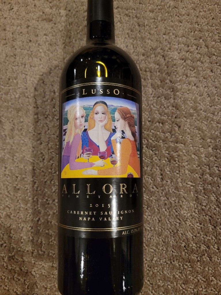 2015 Allora Vineyards Cabernet Sauvignon Lusso, USA, California, Napa ...